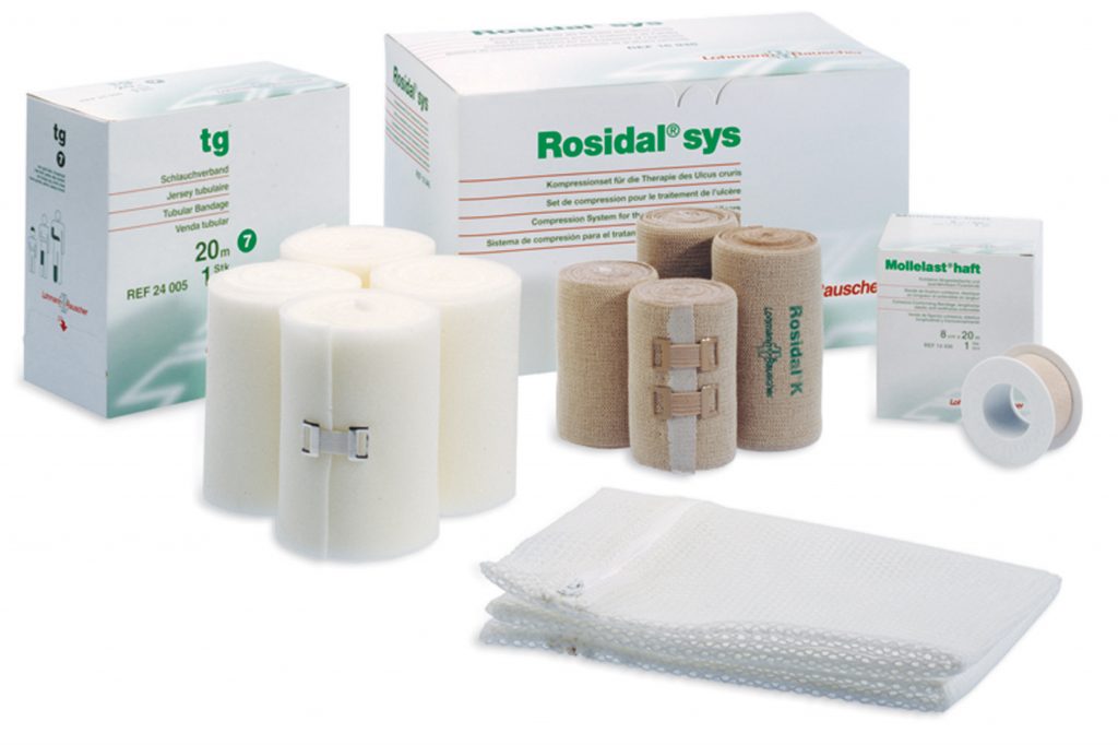 Rosidal® sys Short stretch compression system – Zebra Lymphatic